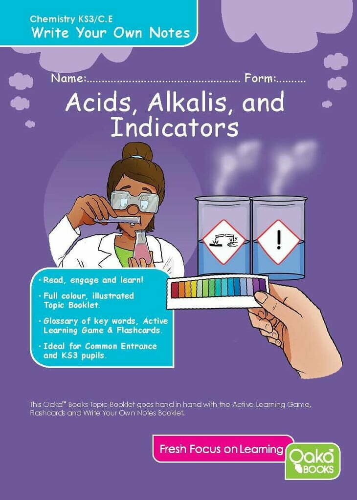 CE KS3 Chemistry: Acids, Alkalis and Indicators | Dyslexic Resources