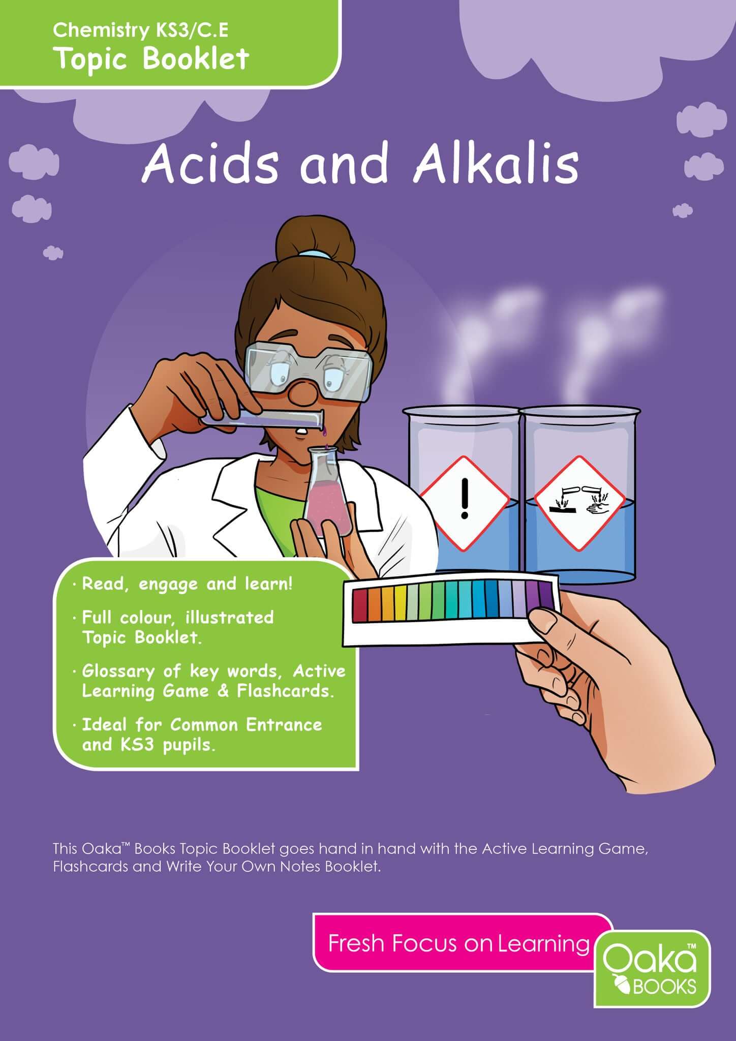 CE KS3 Chemistry: Acids, Alkalis and Indicators | Dyslexic Resources