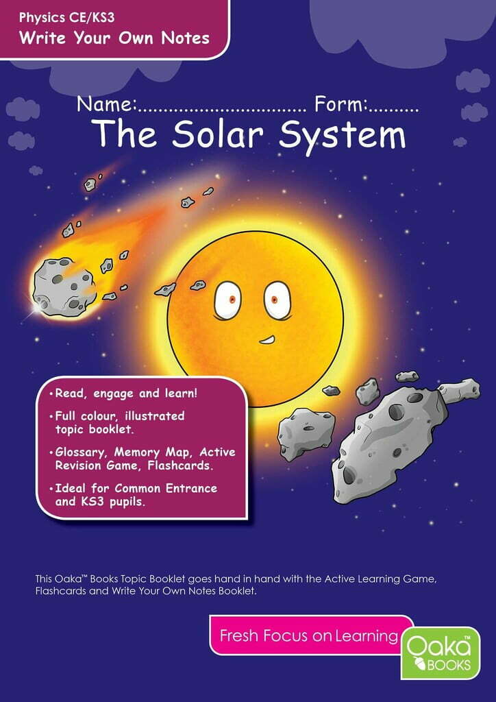 CE KS3 Physics: The Solar System | Resources For Dyslexics