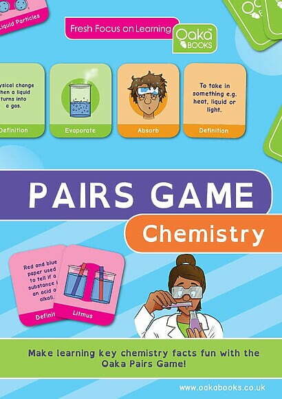 CE KS3 Chemistry | Pairs Revision Game | Resources For Dyslexics