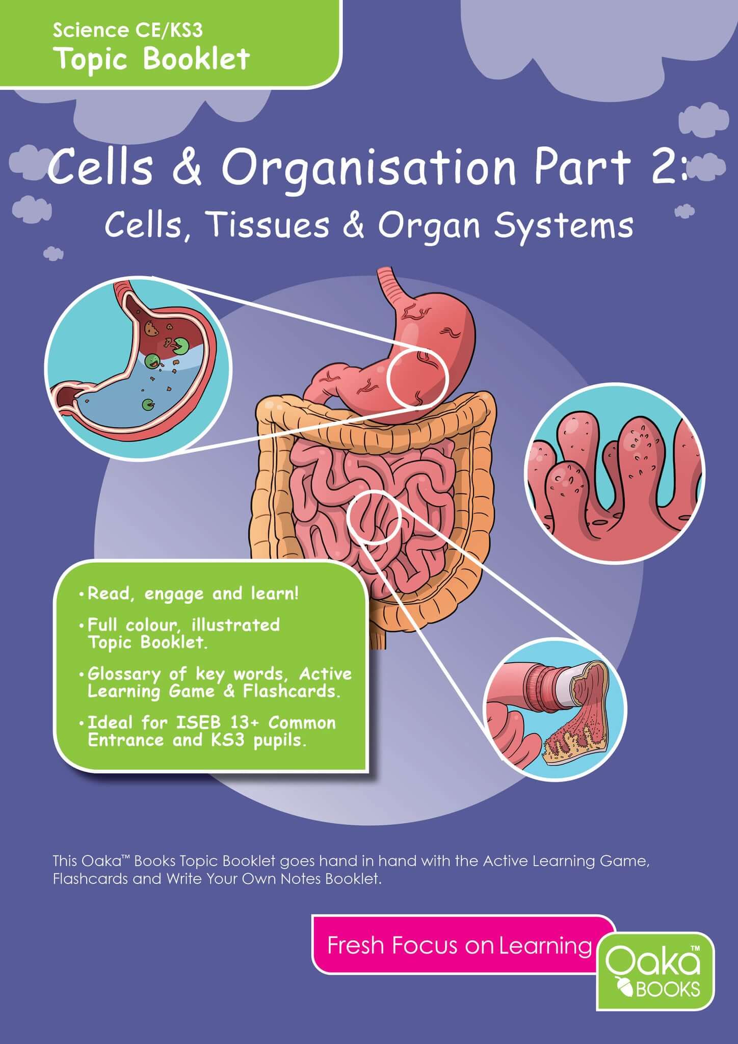 CE KS3 Biology: Cells & Organisation Part 2 | Resources For Dyslexics