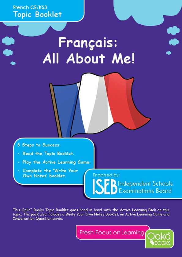 CE KS3 French Revision | Guide Book | Resources For Dyslexics