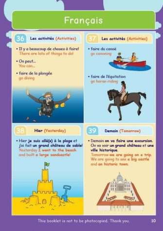 CE KS3 French Revision | Guide Book | Resources For Dyslexics