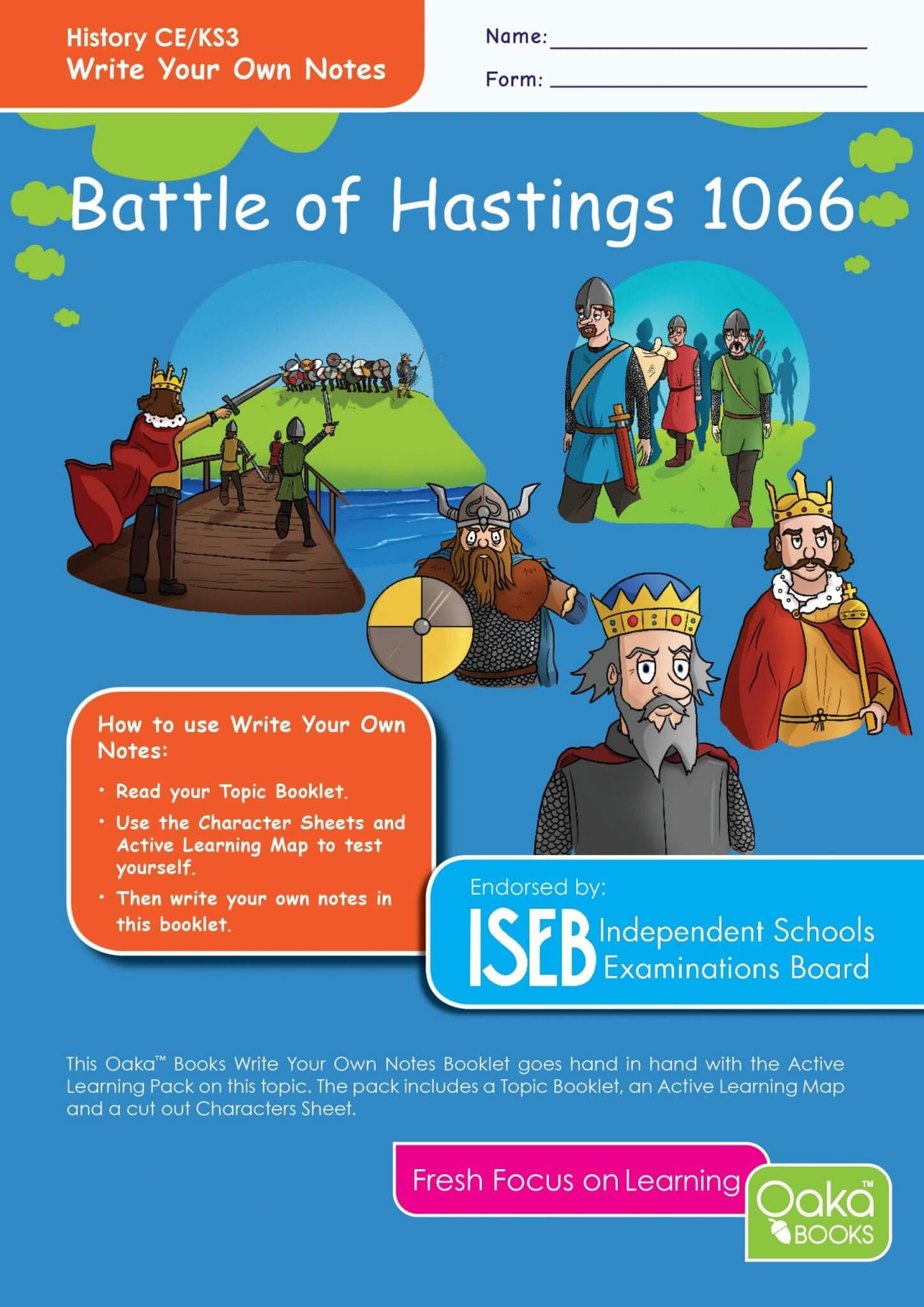 CE KS3 History: The Battle of Hastings | Resources For Dyslexics