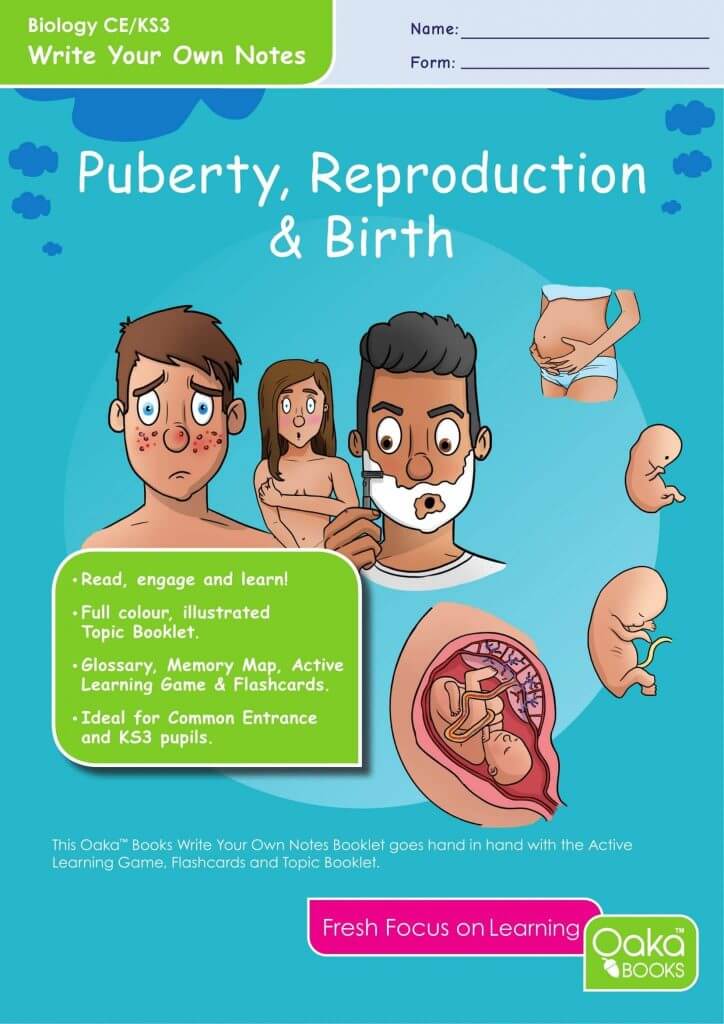 CE KS3 Biology: Puberty & Reproduction | Resources For Dyslexics
