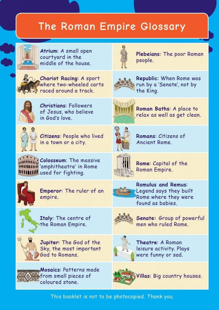 KS2 History: The Roman Empire | Resources For Dyslexics
