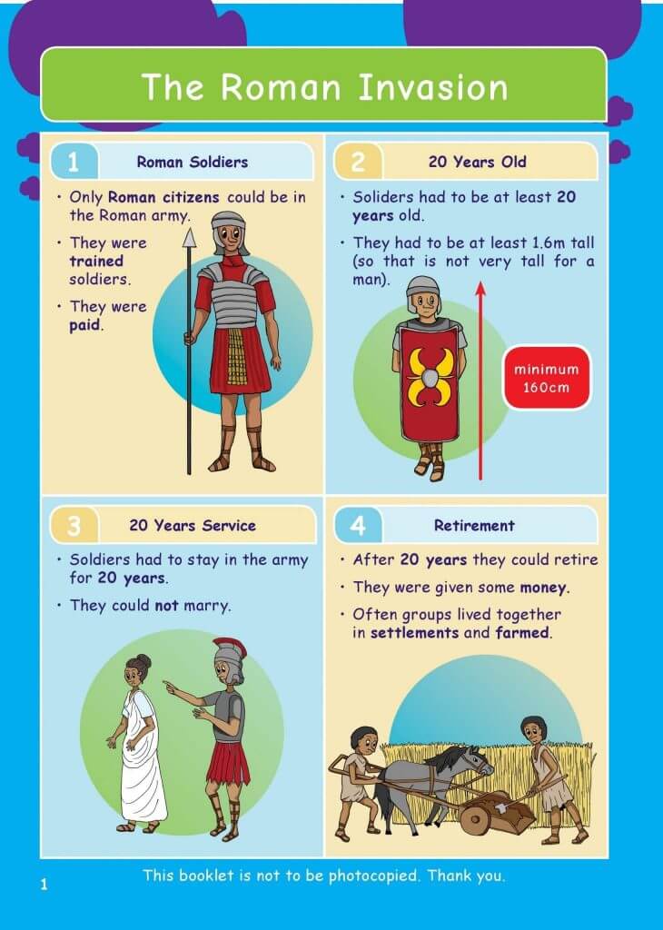 KS2 History: The Roman Invasion | Resources For Dyslexics