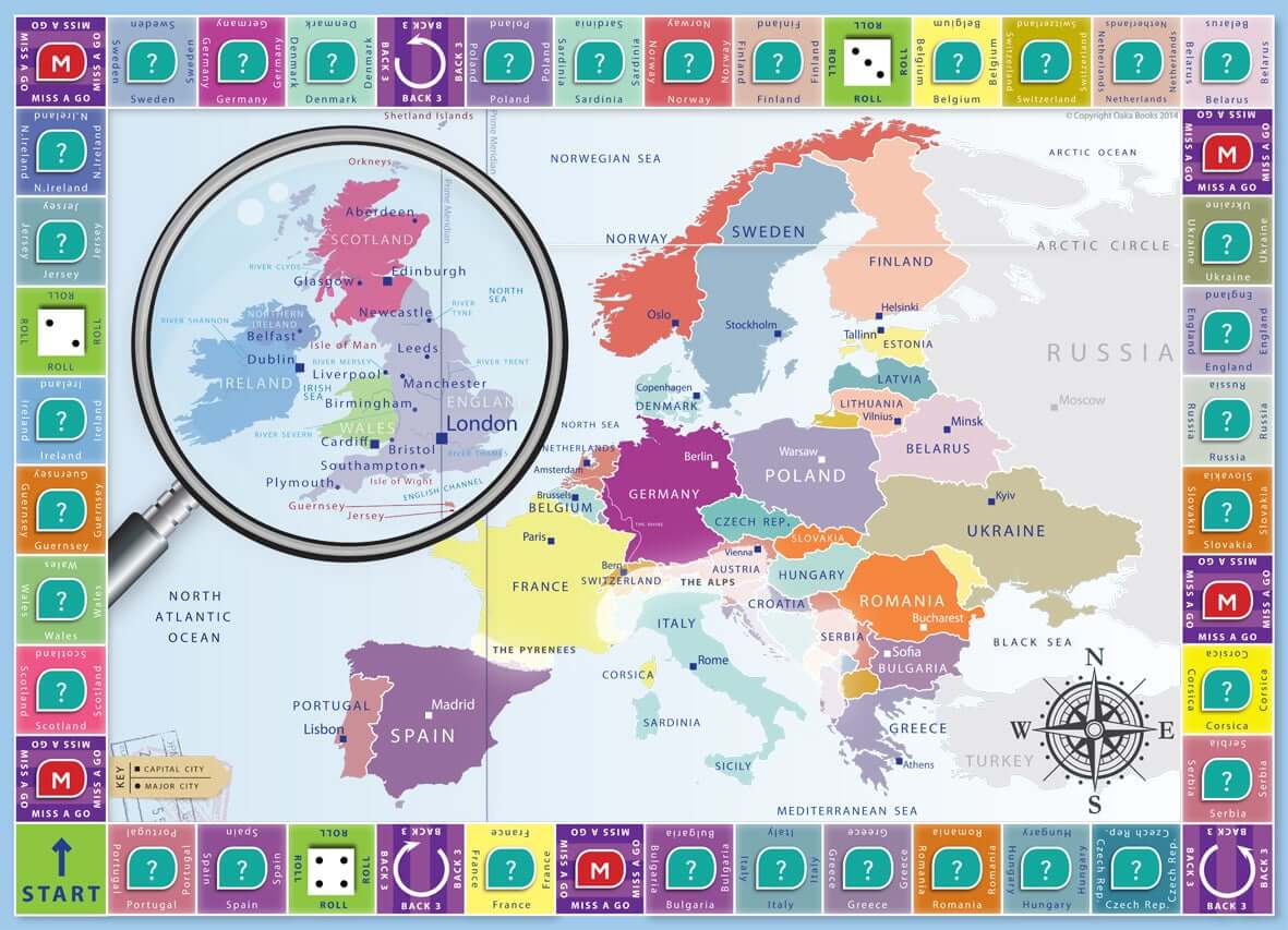 KS3 Geography | The Global Locations Game | Resources For Dyslexics
