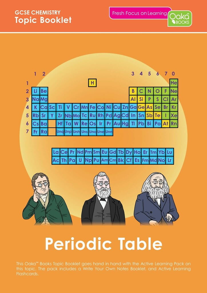 Periodic Table GCSE Chemistry | Revision Books For Dyslexics