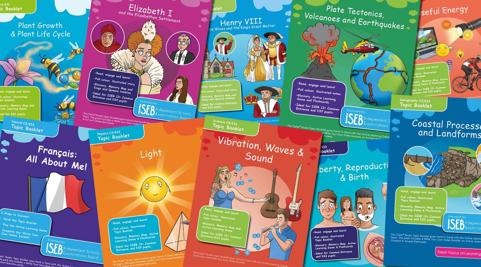 Revision Packs For Visual Learners - Oaka Books