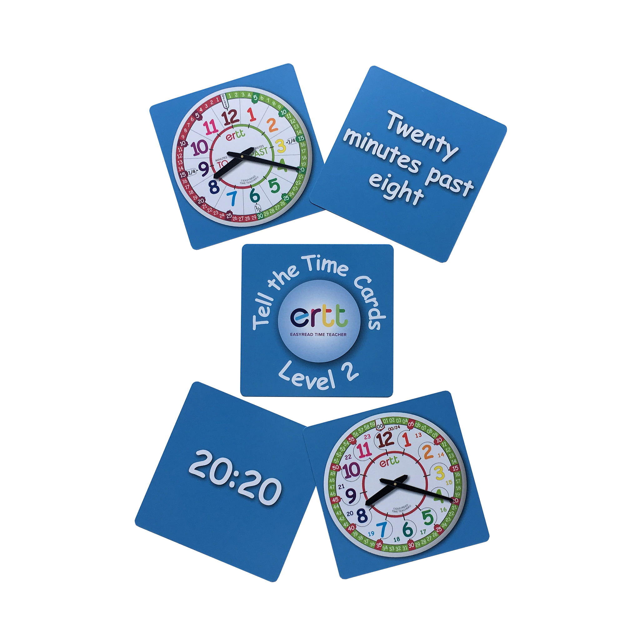 Tell the Time Card Game - Level 2 (Ages 8-11) - Oaka Books